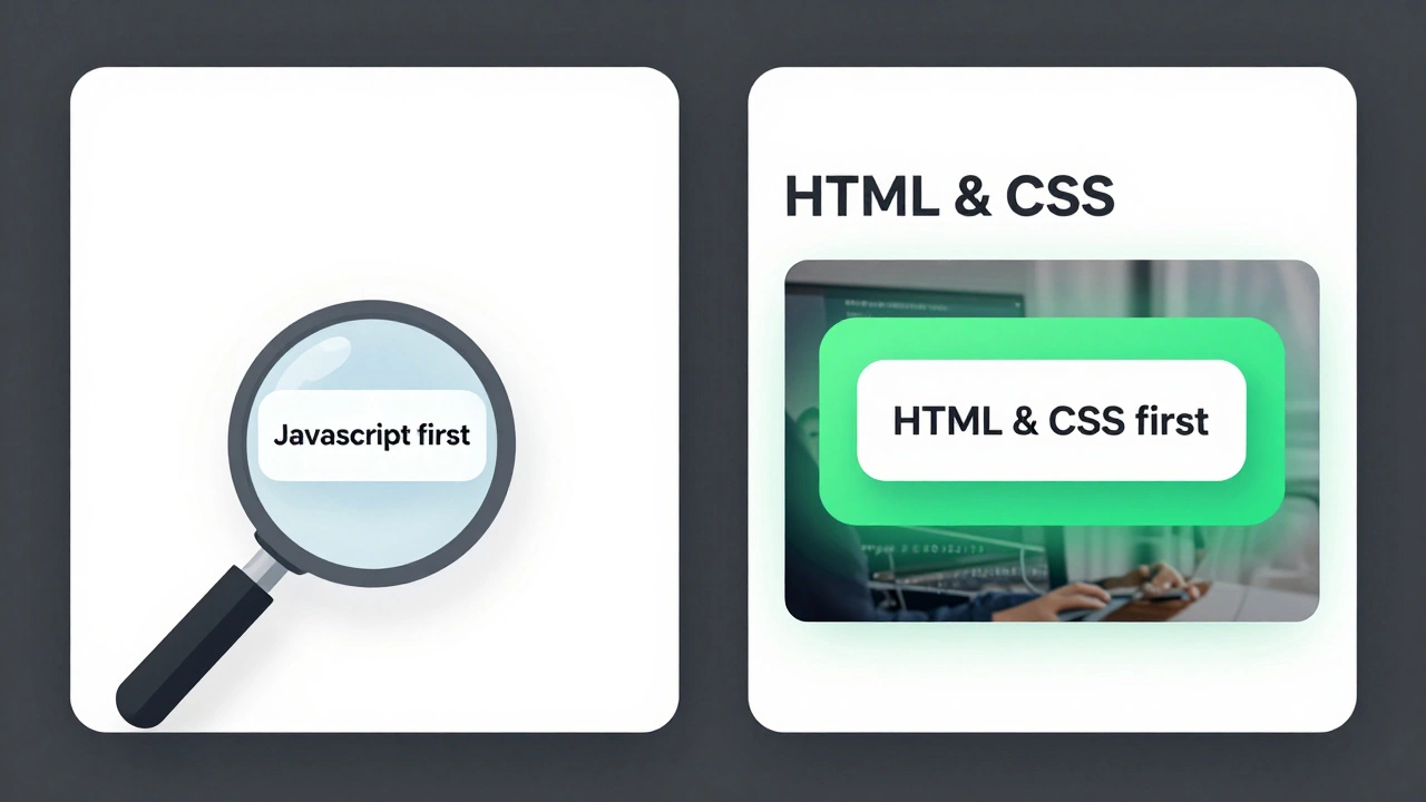Should I Learn HTML and CSS Before JavaScript?